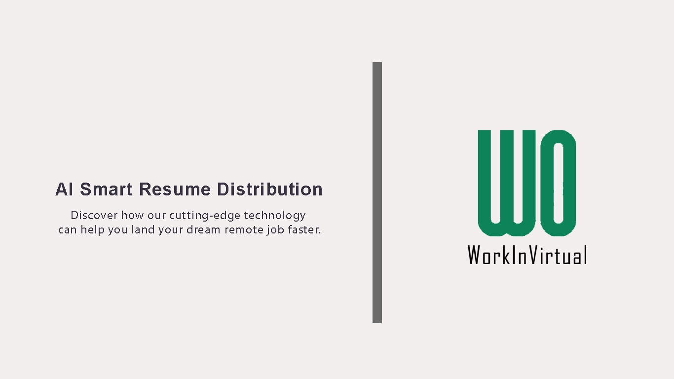 Upload Resume For Remote Jobs