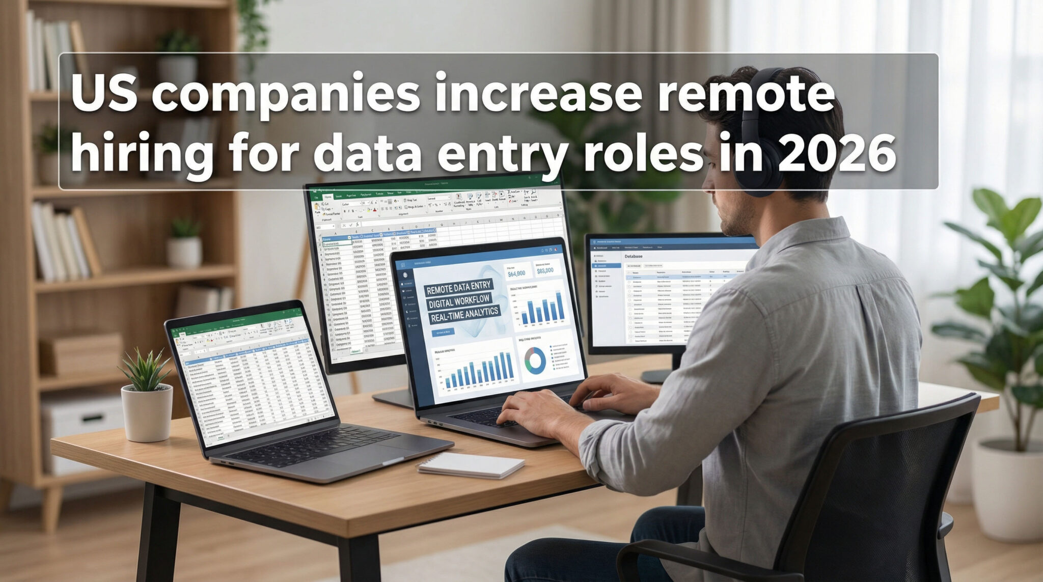 US Companies Increase Remote Hiring For Data Entry Roles As Businesses ...