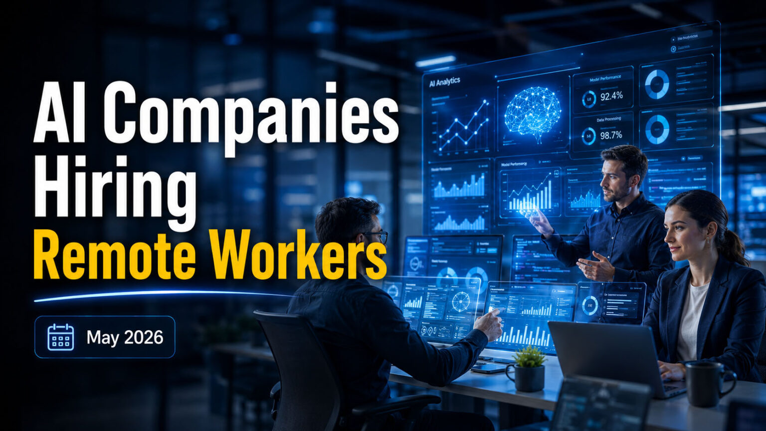 8 AI Companies Hiring Remote Workers In The U.S. (May 2026) - WorkinVirtual