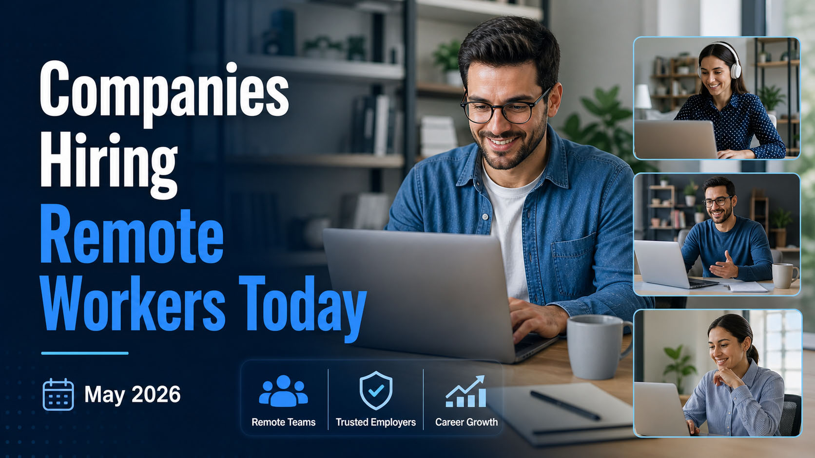 9 Companies Hiring Remote Workers Today In The U.S. (May 2026 Update ...
