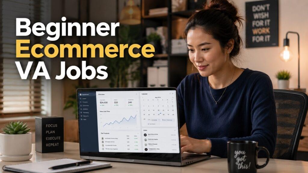 Beginner Ecommerce Virtual Assistant Jobs From Home In 2026
